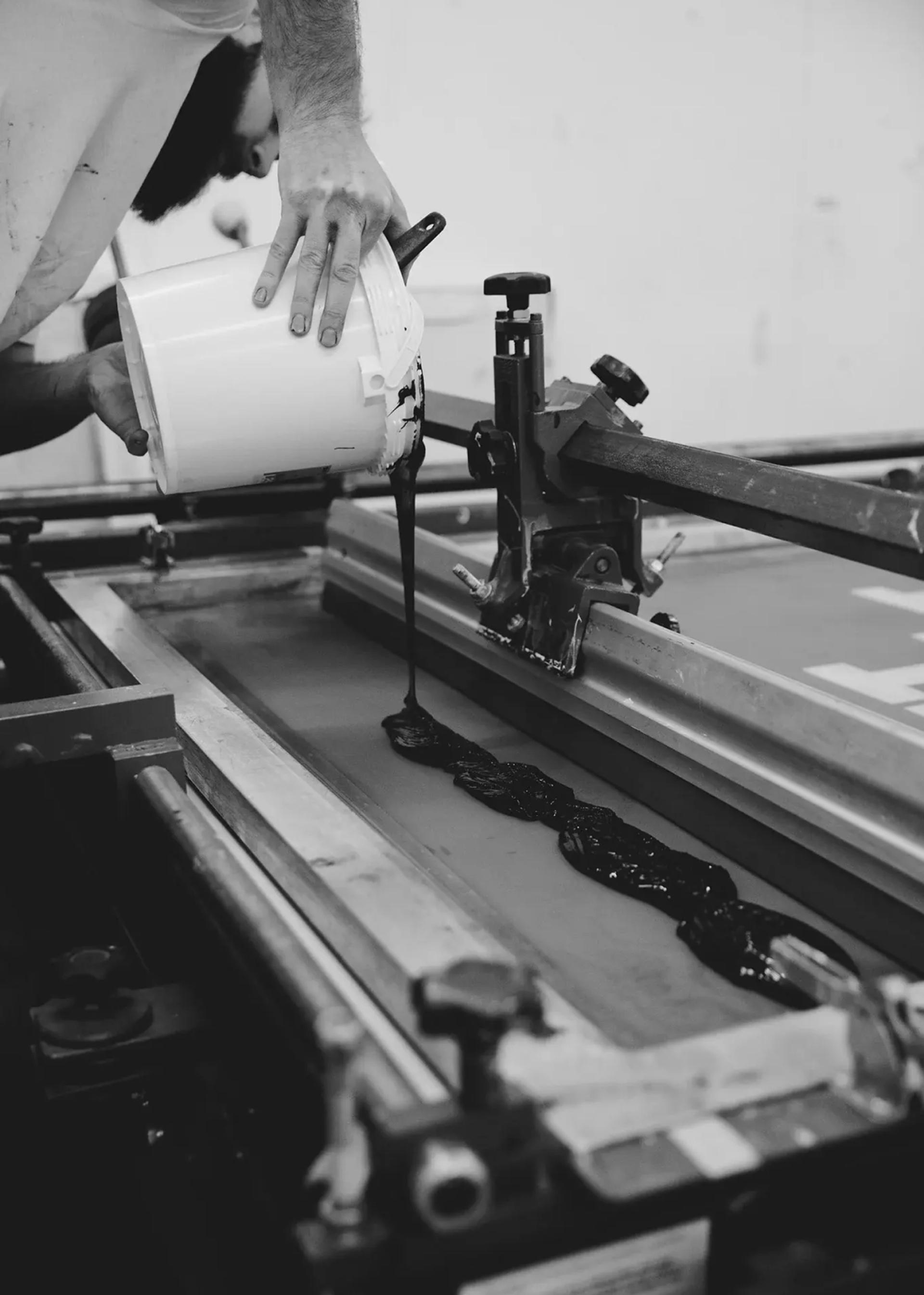 Work Hard - Oversized Screenprint